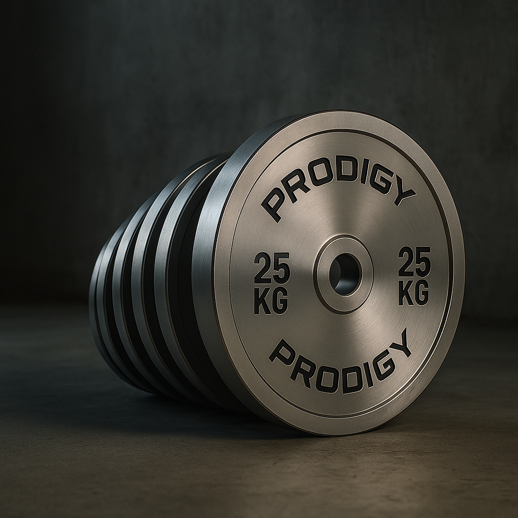 Prodigy Chrome Weight Plates | Olympic Cast Iron Plates (1.25kg–25kg ...